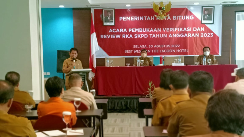 Pemkot Bitung Gelar Kegiatan Verifikasi RKA 2023 – Explore Sulut