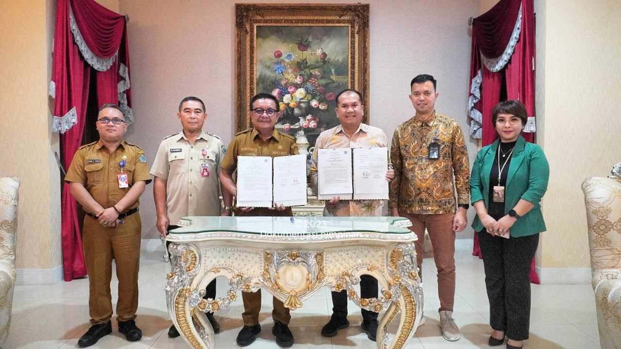 Tingkatkan Pelayanan, Pemkot Bitung Gandeng Bank Mandiri – Explore Sulut